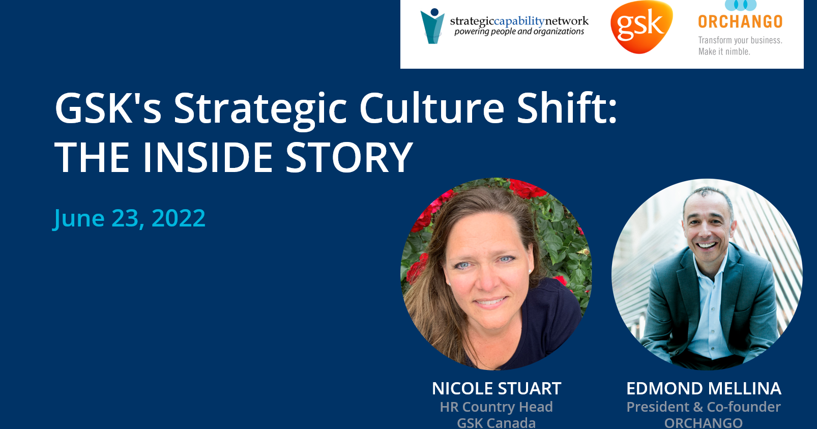 GSK’s Strategic Culture Shift: The Inside Story • ORCHANGO