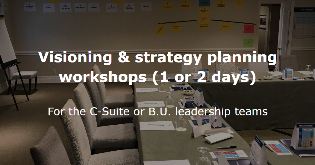 Visioning & strategy planning workshops • ORCHANGO