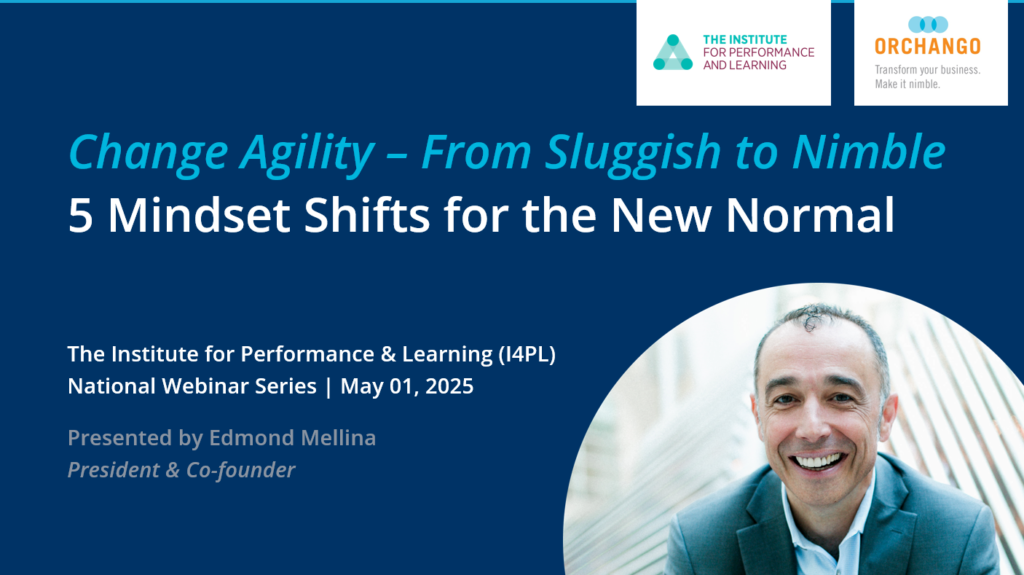 Speaking – I4PL National Webinar • ORCHANGO