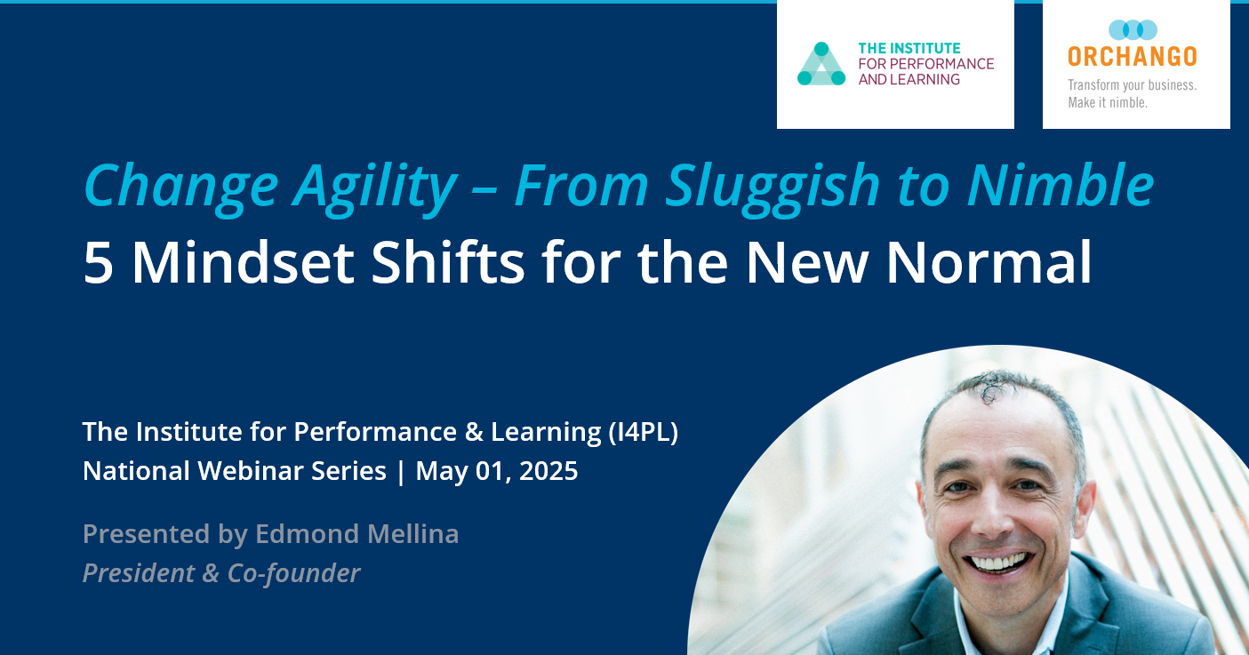 Speaking – I4PL National Webinar • ORCHANGO