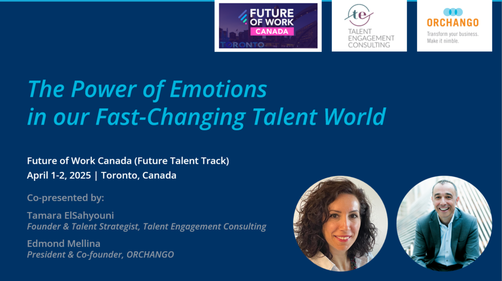 Co-presenting at Future of Work Canada • ORCHANGO